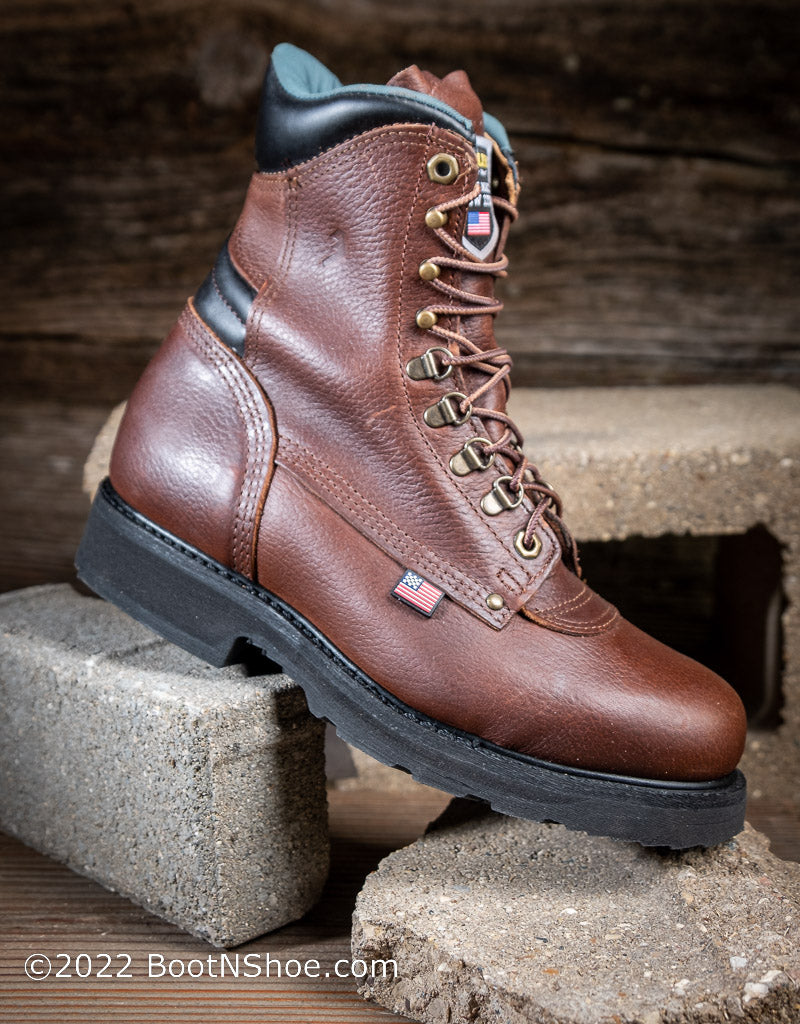 Men's Sarge Hi 8" USA Made Work Boots 809 — Boyers BootnShoe